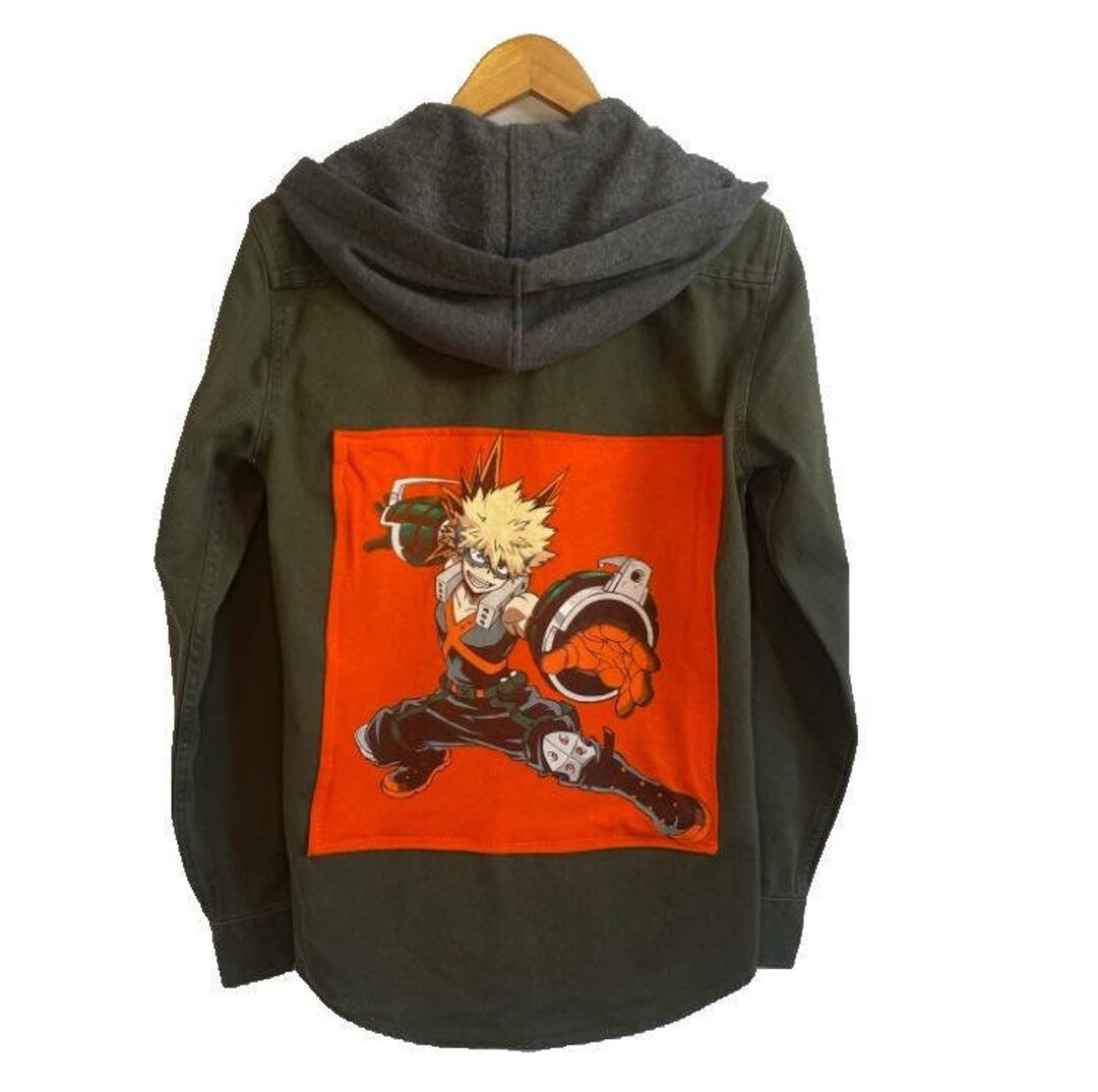 Anime Hooded Jacket, Japanese Manga, Custom and Handmade Anime Clothing ...