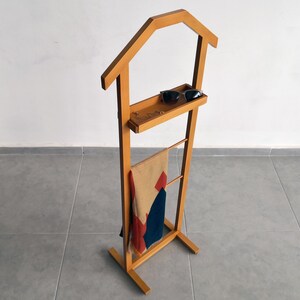 Handcrafted Minimalist Valet Stand Unique Dumbbell Design - Etsy