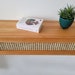 Floating Rattan Console, Customizable Entryway Console Table, Wall ...