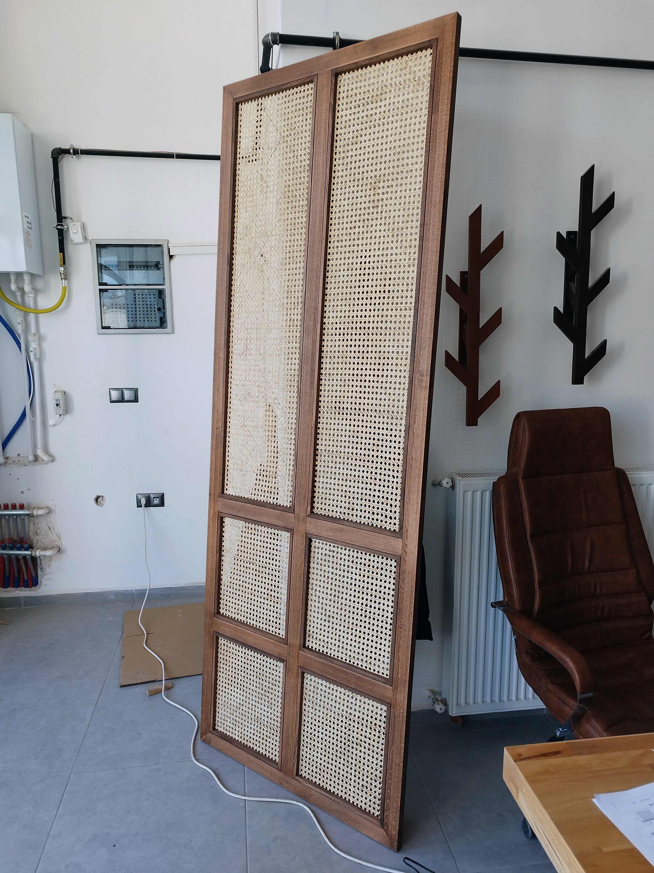 Custom-made Rattan Panel, Cane Webbing Room Divider, and Door Panel - Etsy
