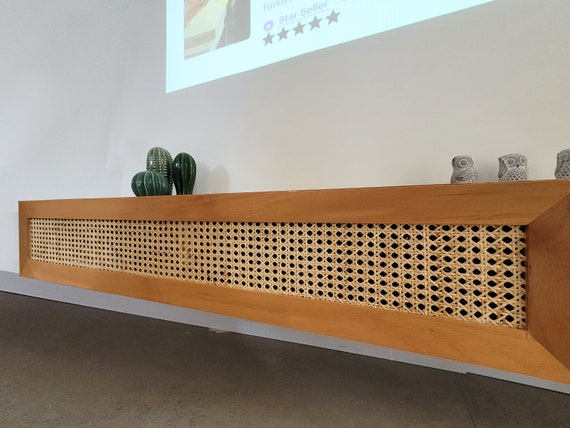 Rattan Cabinet Door Custom Size Made of Natural Rattan and Solid Wood Made to Order Etsy
