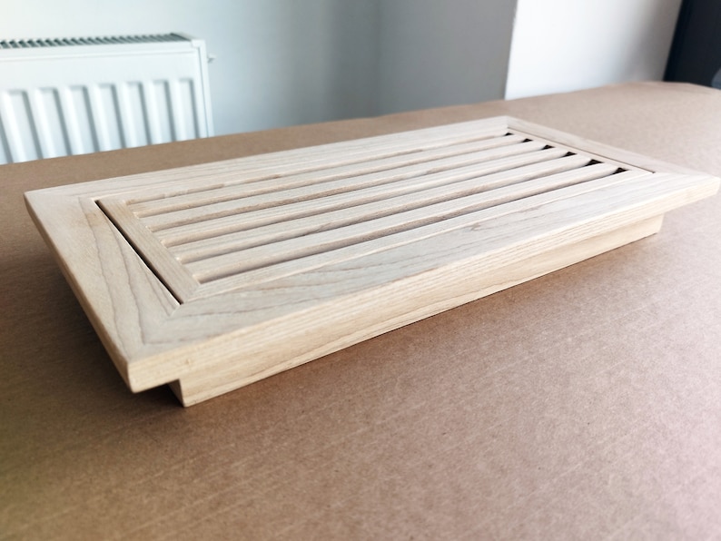 Custom Size Solid Wood Vent Cover: Handcrafted Louver - Etsy