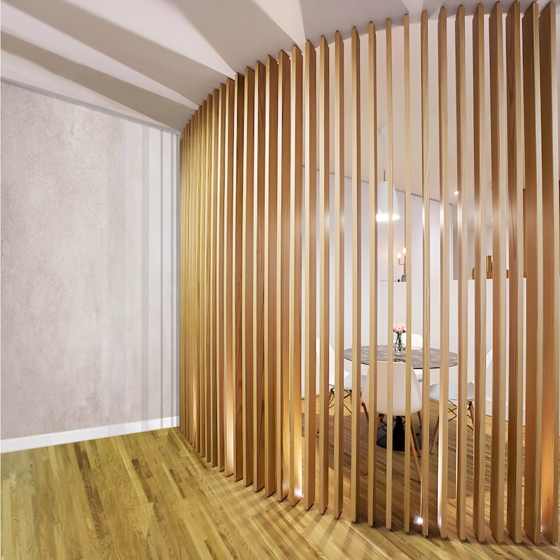 Wood Slat Room Divider - Etsy