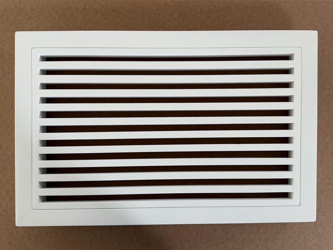 Custom Size Solid Wood Vent Cover: Handcrafted Louver - Etsy