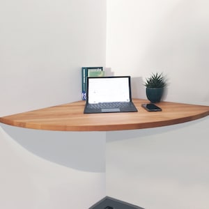 Custom Size Floating Round Corner Desk, No Customs Duty for the USA and ...