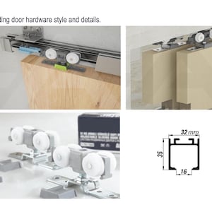Custom Size Slatted Door Panel With Sliding and Folding Options - Etsy