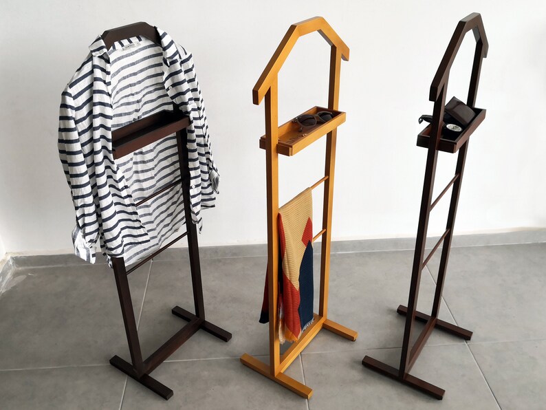 Handcrafted Minimalist Valet Stand Unique Dumbbell Design - Etsy