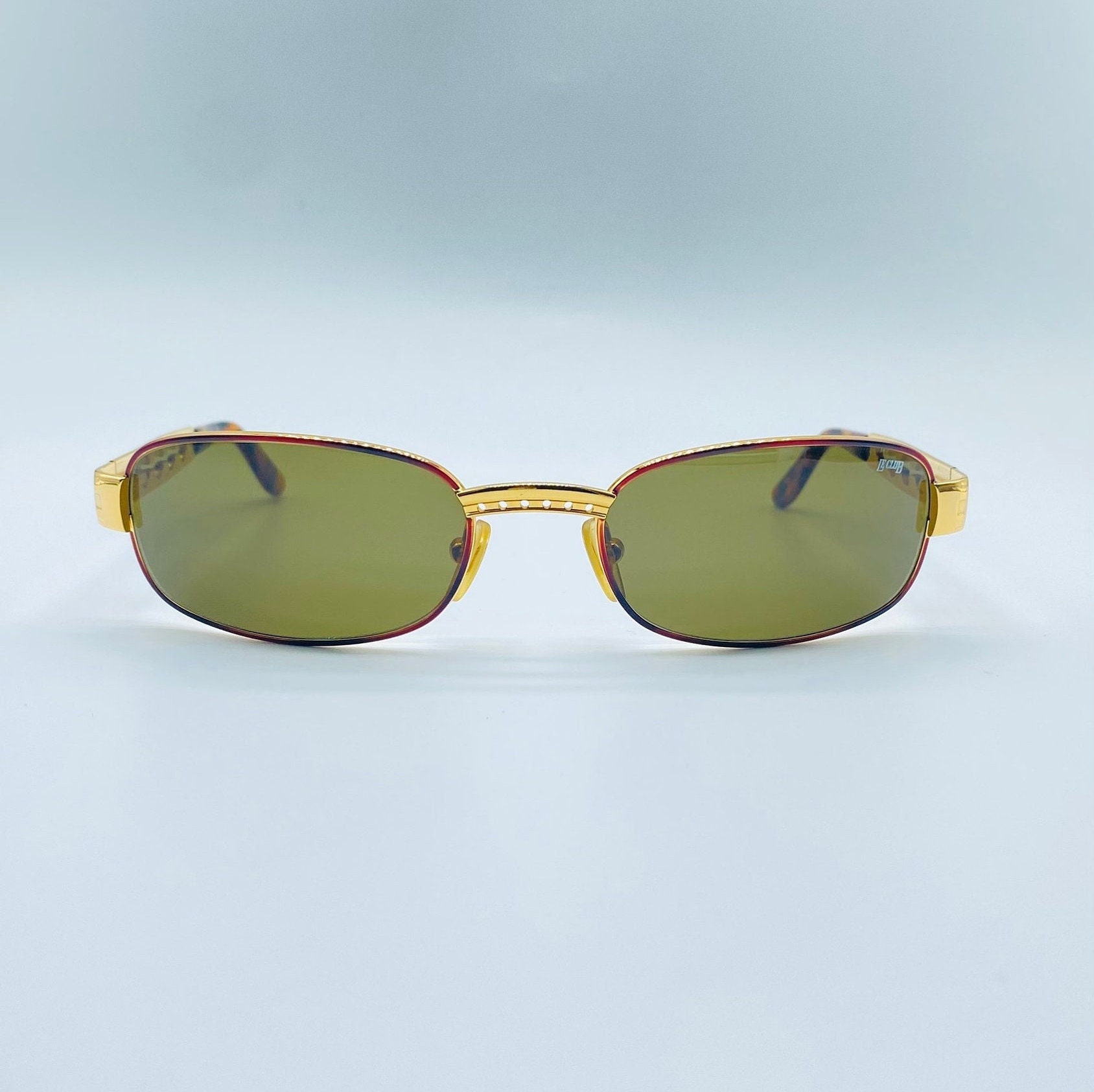 Le Club 1471 Avss Vintage 90s Tortoise and Gold Small Le Club 1471 Avss Vintage 90s Tortoise and Gold Small
