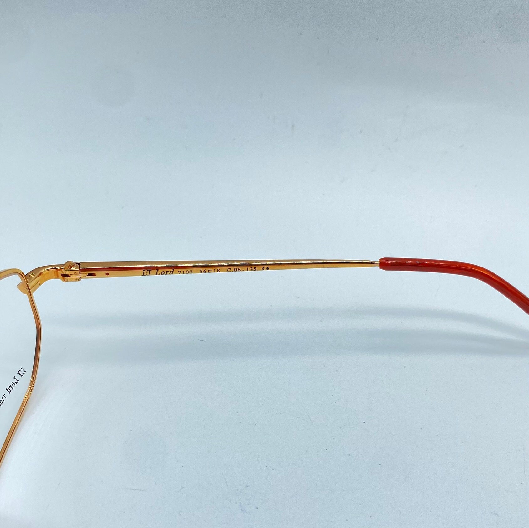 LT Lord 7100 / 90s / Vintage 22 KT Gold Plated Square Eyeglasses Women ...