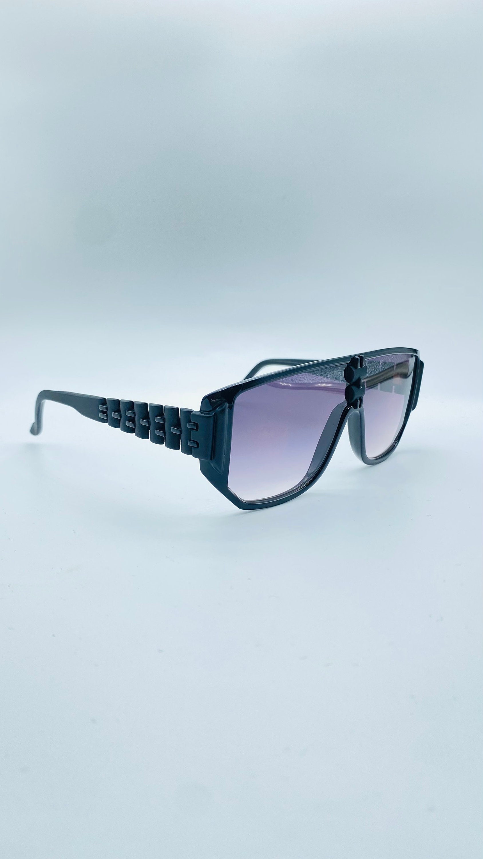 Revillon Paris 80's SURF R 830 Oversized Black Square - Etsy