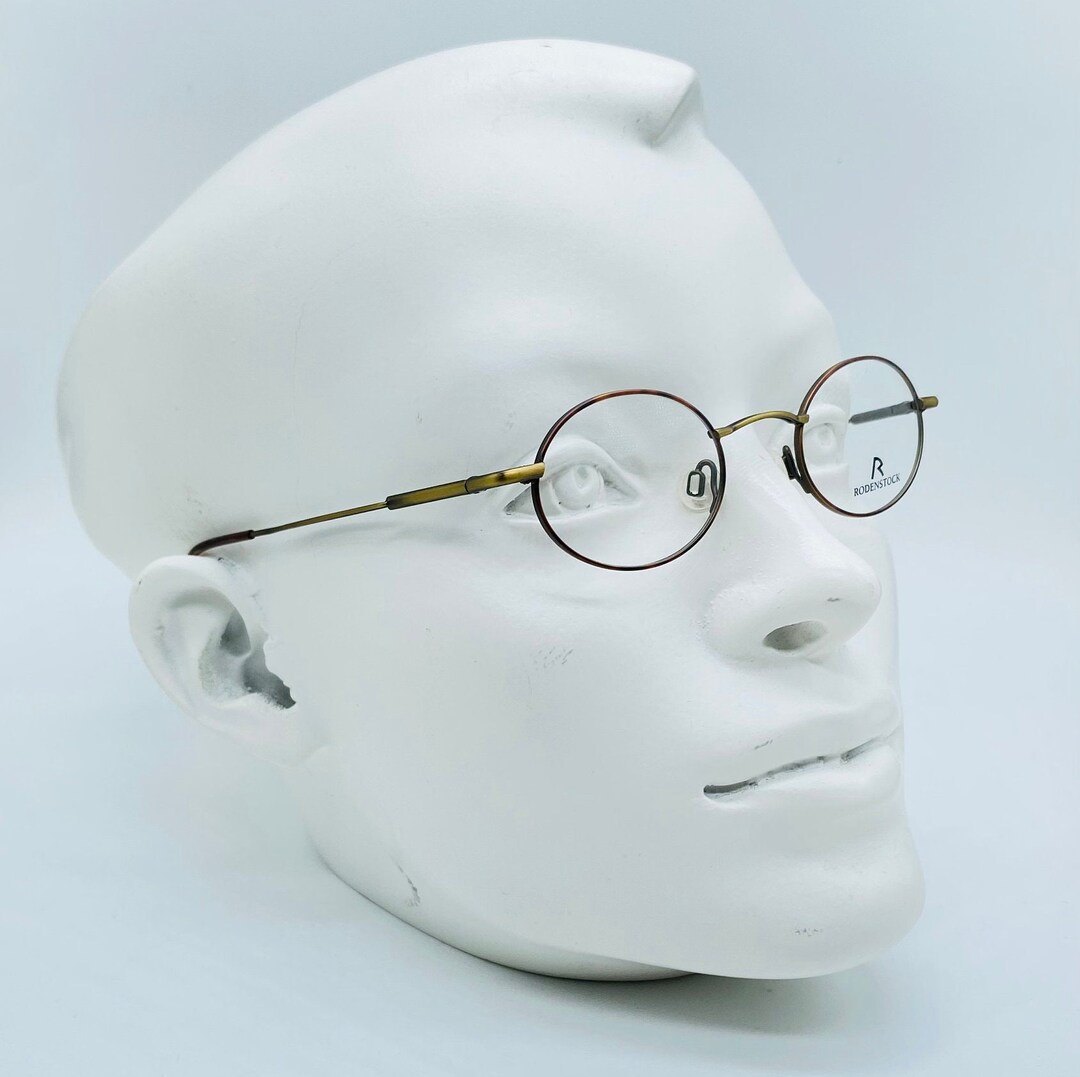Rodenstock R 4247 C , 90s , Vintage Matte Antique Gold and Tortoise ...