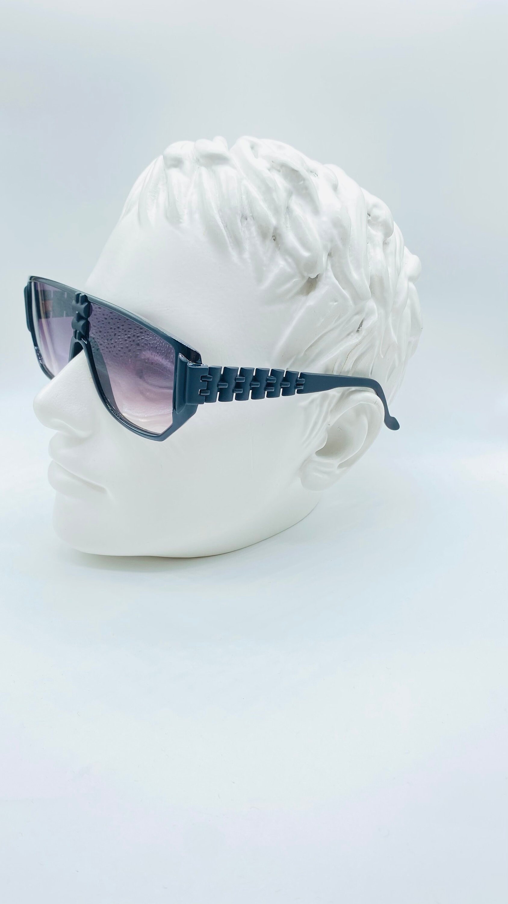 Revillon Paris 80's SURF R 830 Oversized Black Square - Etsy