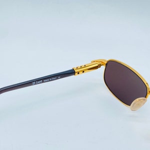LT Lord 7014 / 80s / Vintage Gold Oval Rectangle Genuine Sunglasses ...