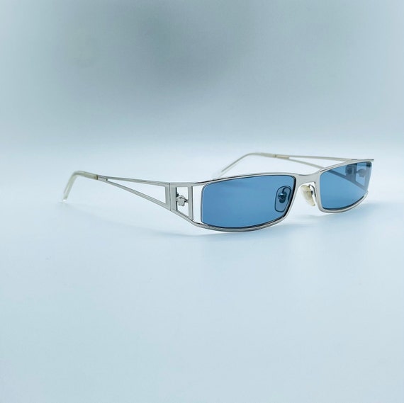 Versace Mod 1095 1000 Small Rectangle Vintage Sunglas… - Gem