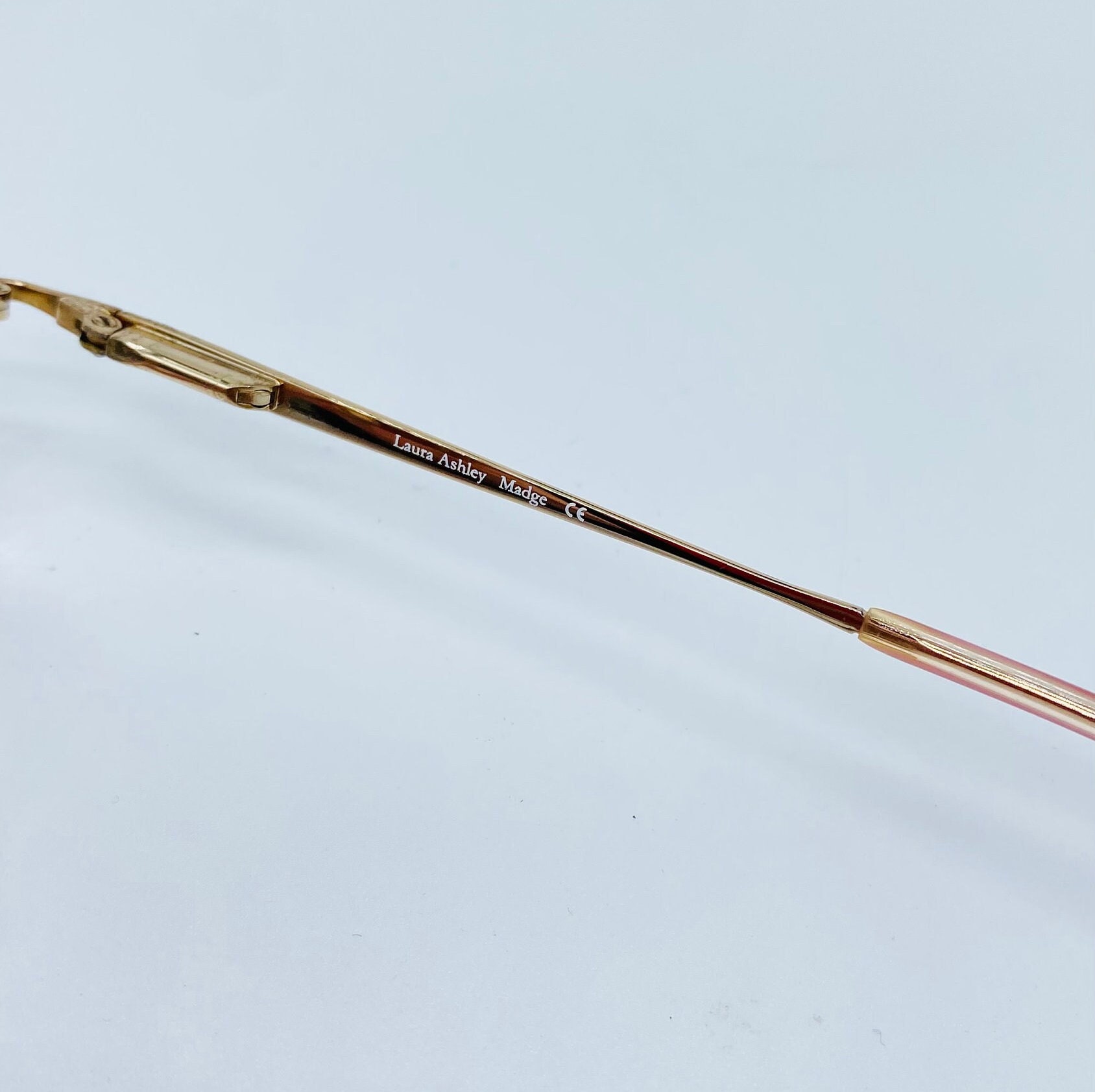 Laura Ashley Madge Rose 90s Vintage Gold and Colorful Small - Etsy