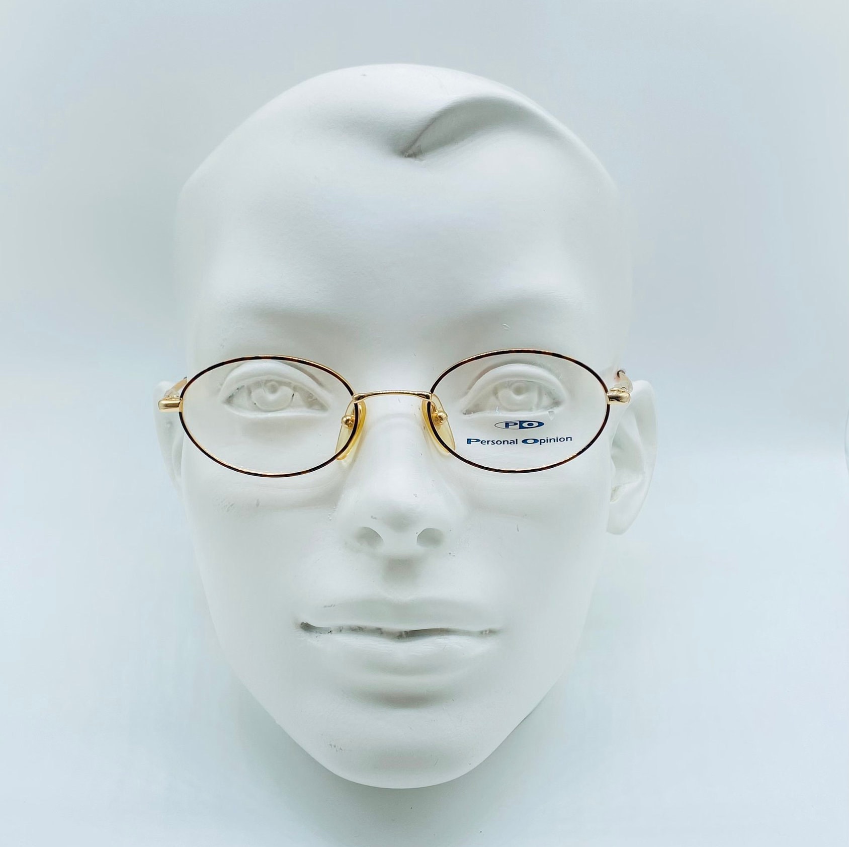 Personal Optinion 2098 605 90s Vintage Tortoise .gold Small Oval ...