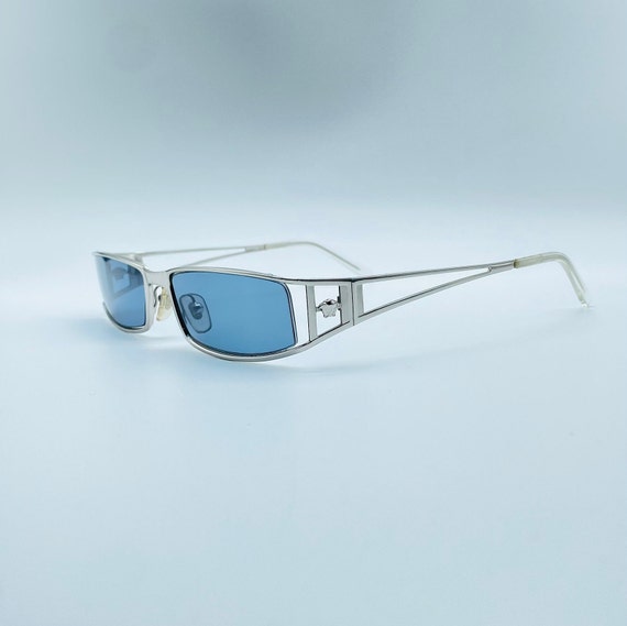 Versace Mod 1095 1000 Small Rectangle Vintage Sunglas… - Gem