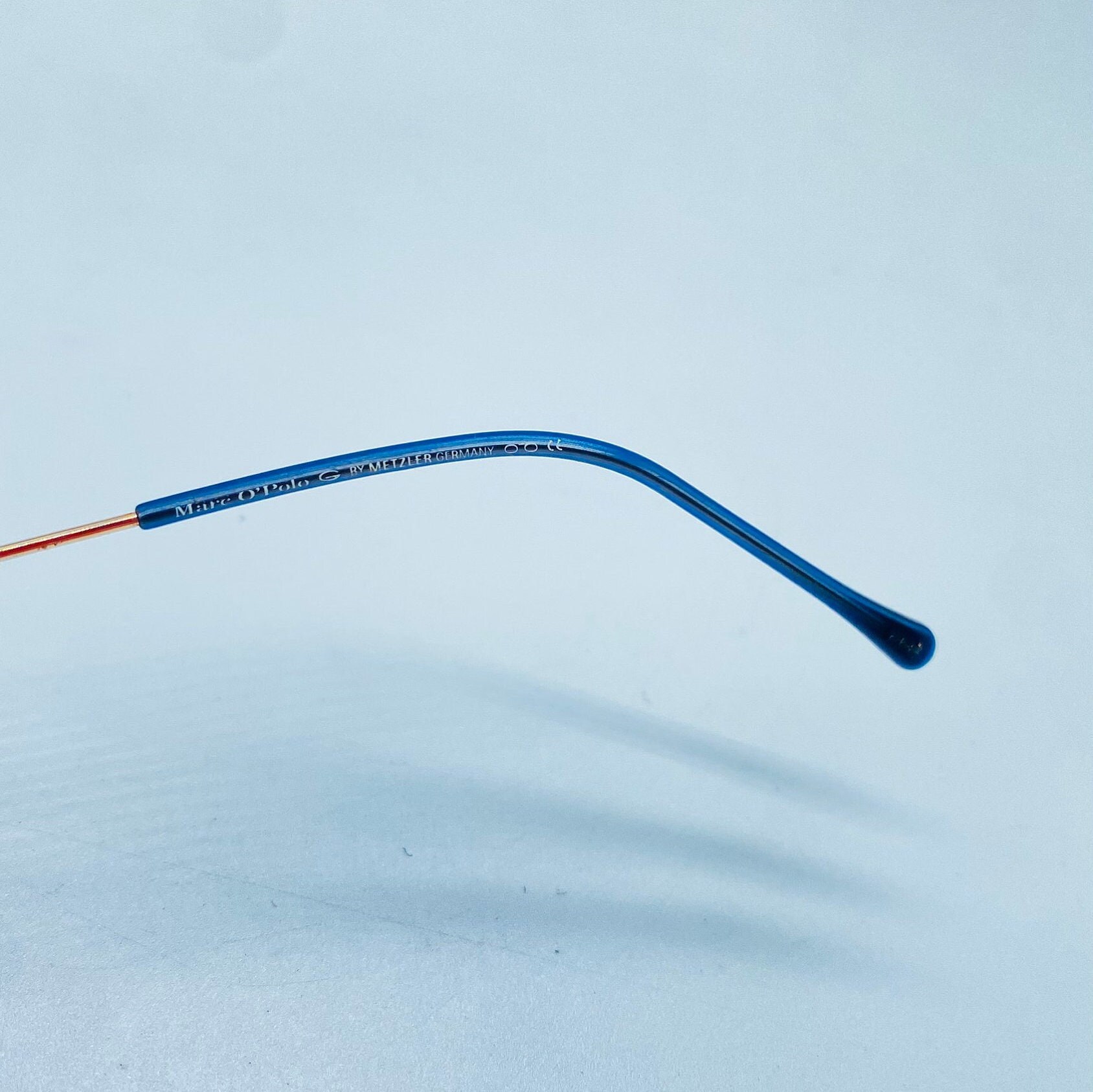 Marc O'polo 3567 80s Vintage Titanium Rimless Rectangle Cat Eye ...