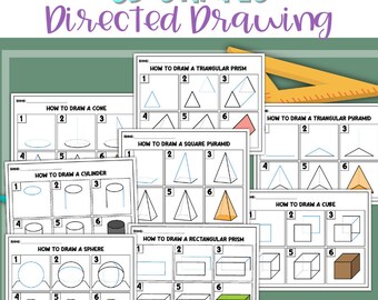 Animal Theme Directed Drawing How to Draw Step by Step Drawing Animal ...