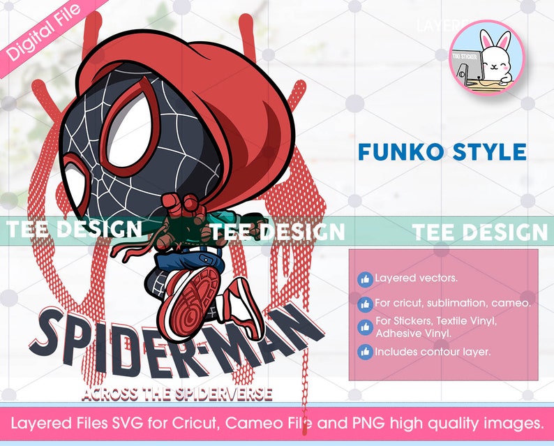 Spiderverse File, Svg, Pdf, Png, Eps, Studio3. - Etsy