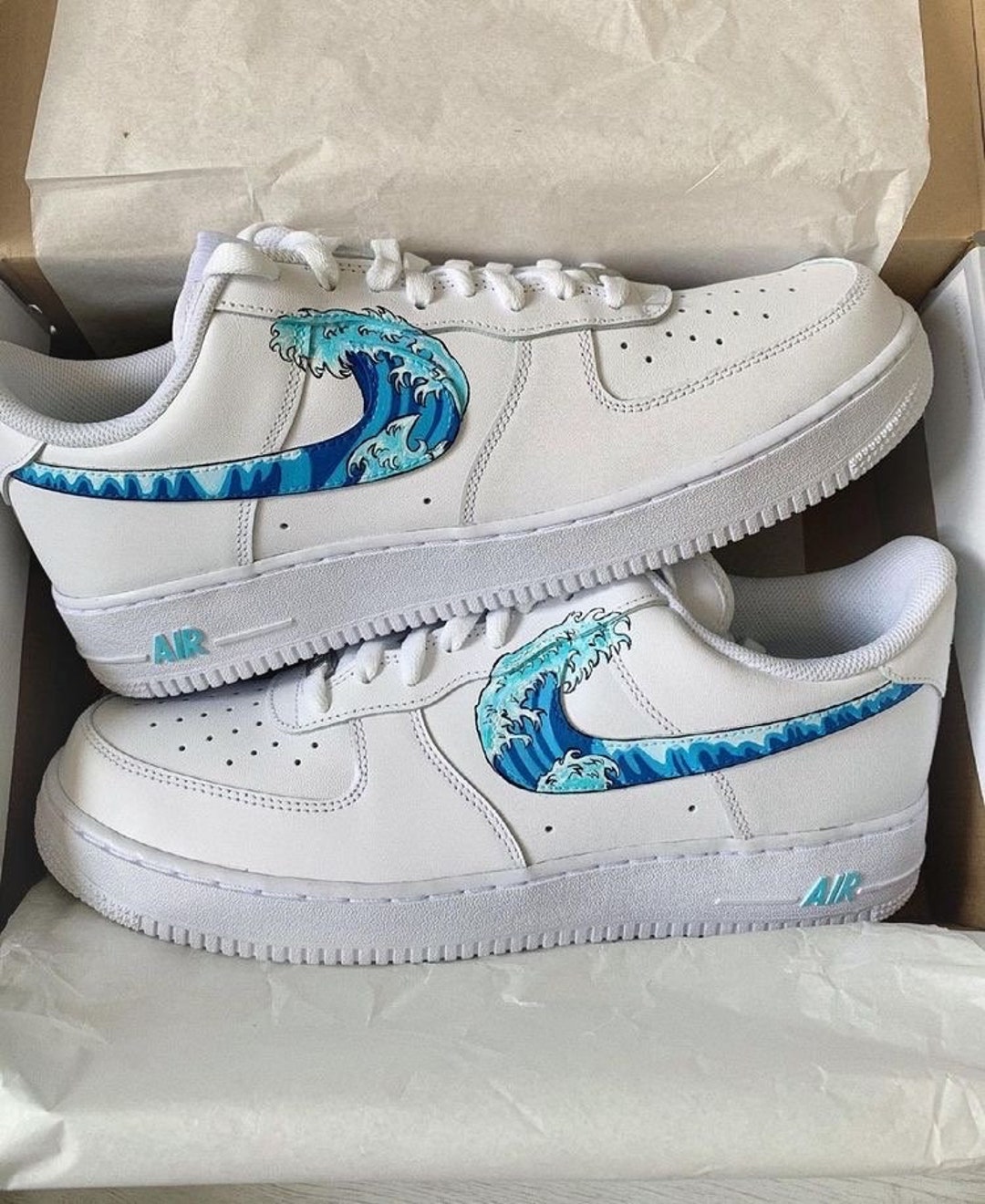 Blue Waves Custom Air Force One - Etsy