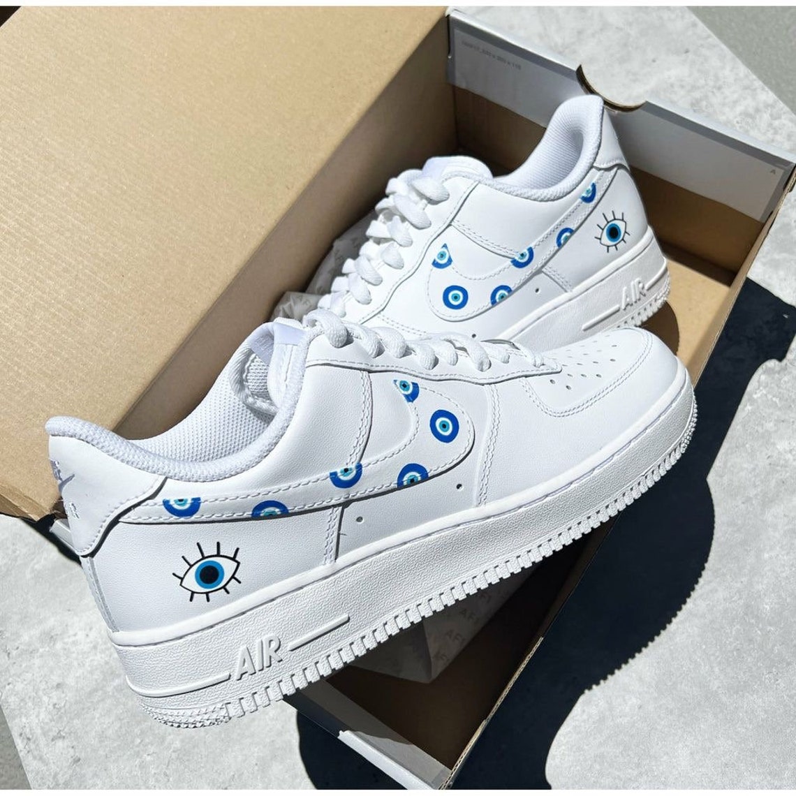 Custom Evil Eye AF1 - Etsy