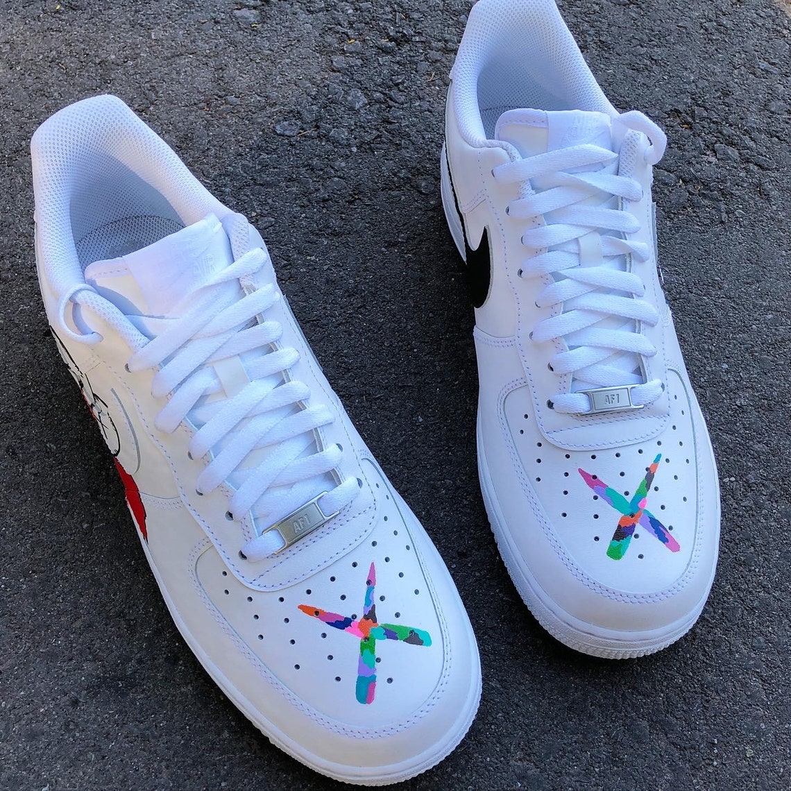 Kaws Inspired Custom Air Force One - Etsy