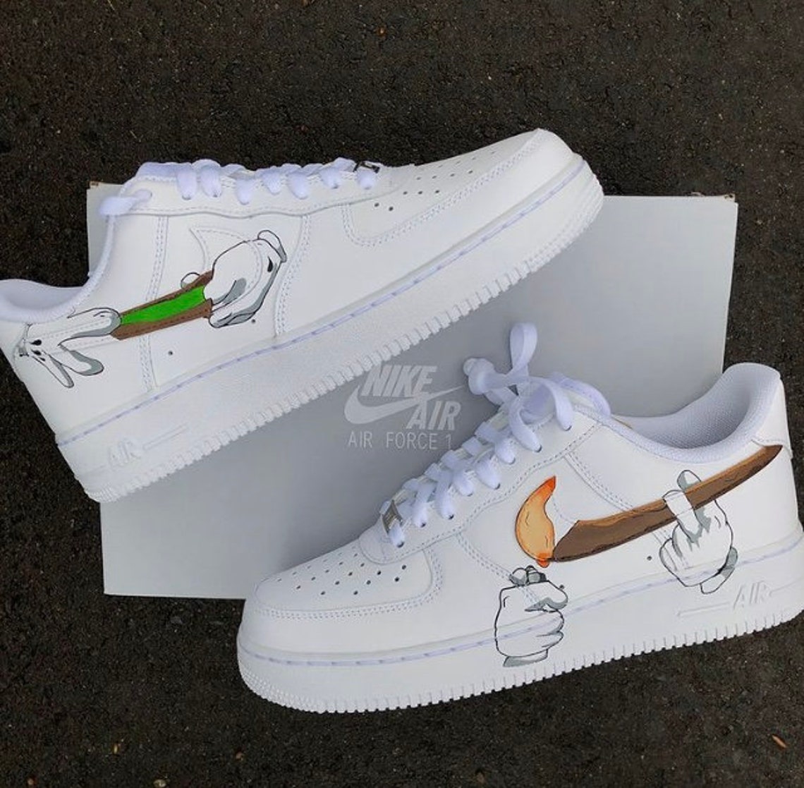 Roll up Smoke Custom Air Force One - Etsy