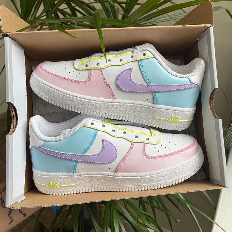 Pastel Air Force 1 - Etsy