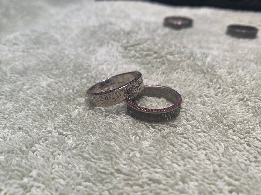 Quarter Rings - Etsy