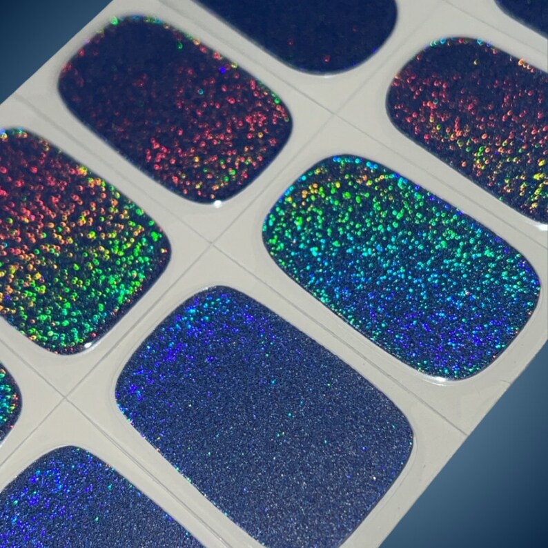 Periwinkle Purple I DIY Hard Nail Semi Cured Stickers Nail Stickers - Etsy