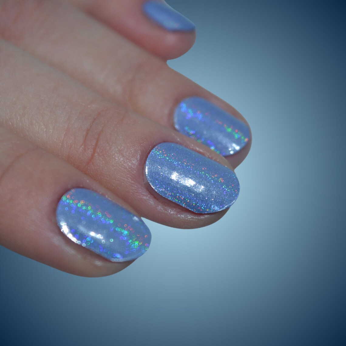 Periwinkle Purple I DIY Hard Nail Semi Cured Stickers Nail Stickers - Etsy