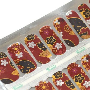 Geisha Nail Polish Wrap - Etsy