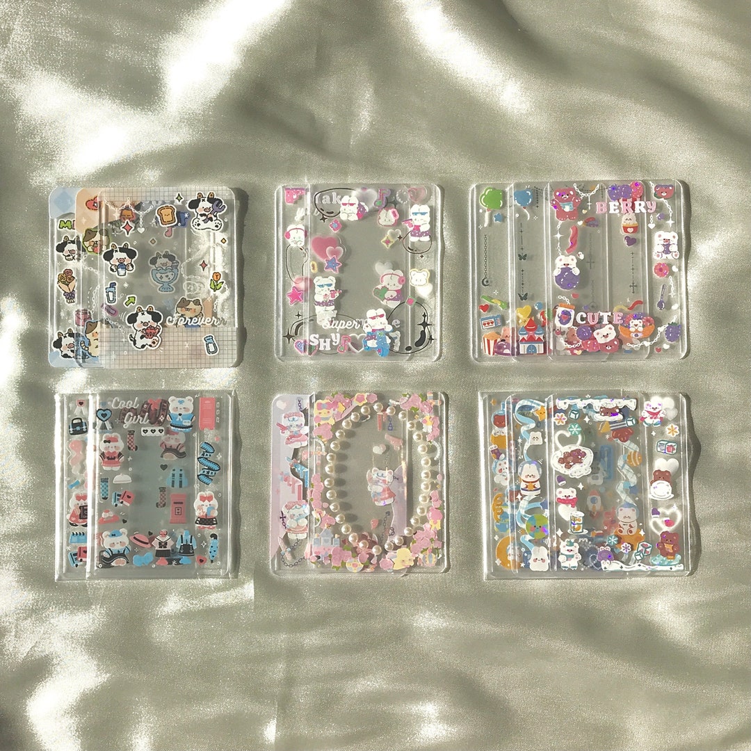 Toploader for Kpop Photocards and Polaroids Premade Photocard Holder ...