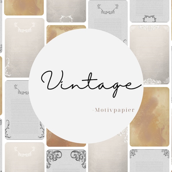 Vintage Printable - Etsy