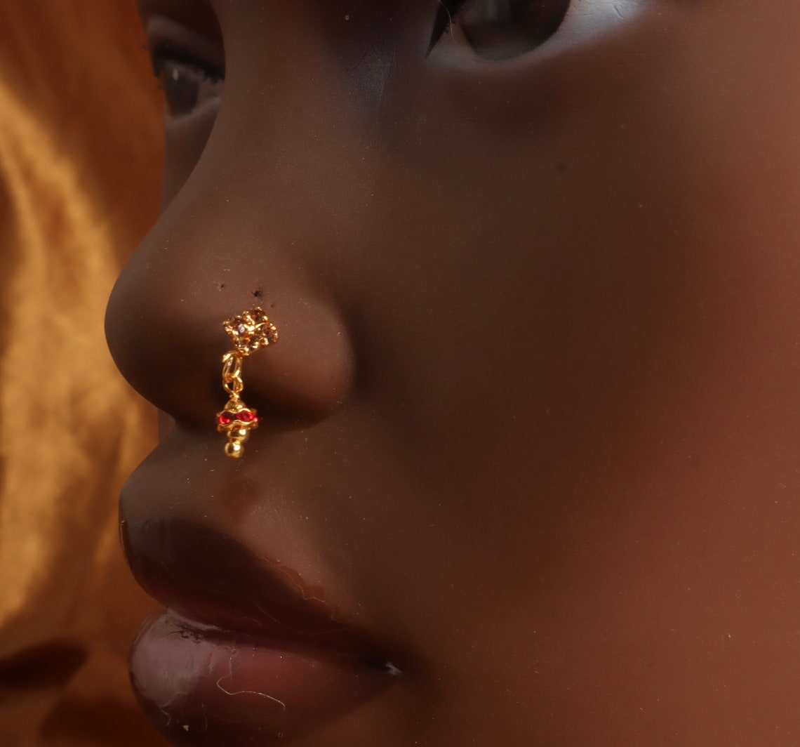 Crystal Stud Piercing Jewelry Near Me Gold Nose Ring Price Tiny Nose ...