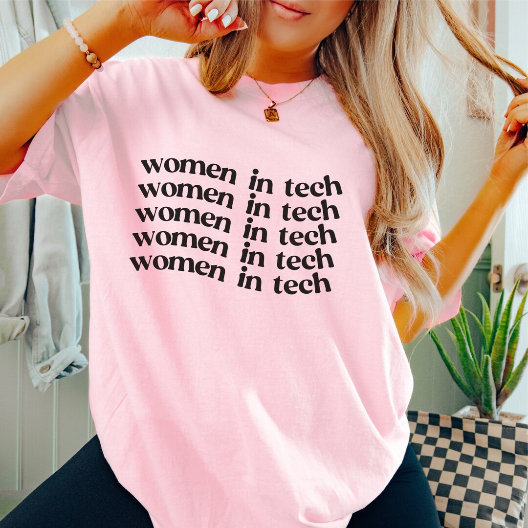 Women in Tech Shirt, Computer Science Tee, Girls Who Code Gift, Woman ...