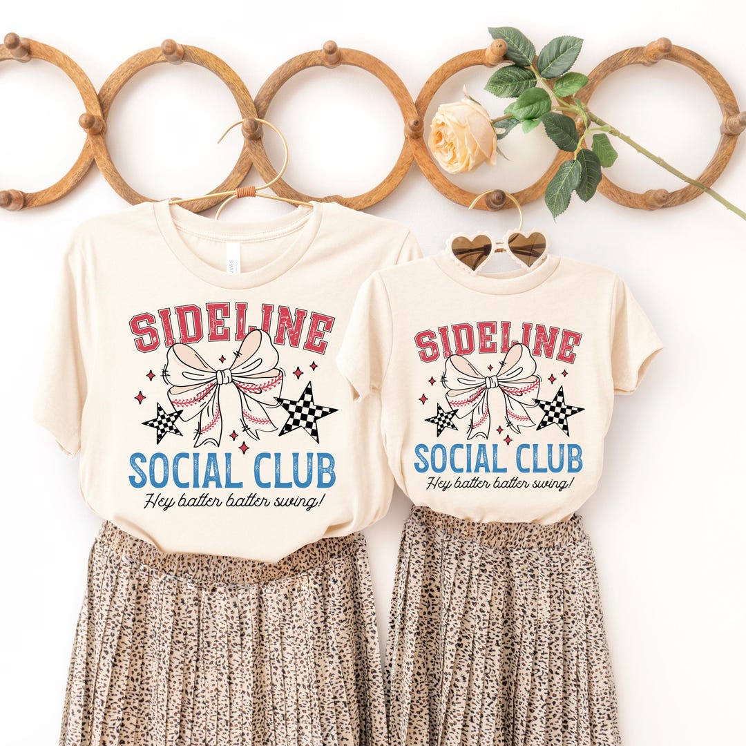 Sideline Social Club Shirt, Chaos Coordinator Tee, Baby Shower Gift ...