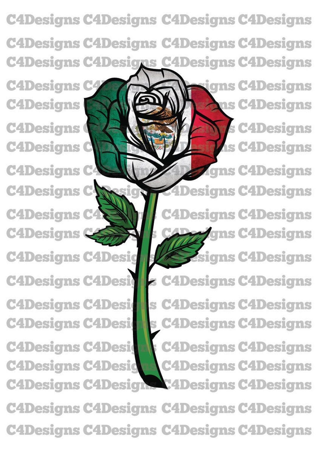 Rosa Mexico PNG, Mexico, Bandera De Mexico, PNG, Rosa, Rose, Spanish - Etsy