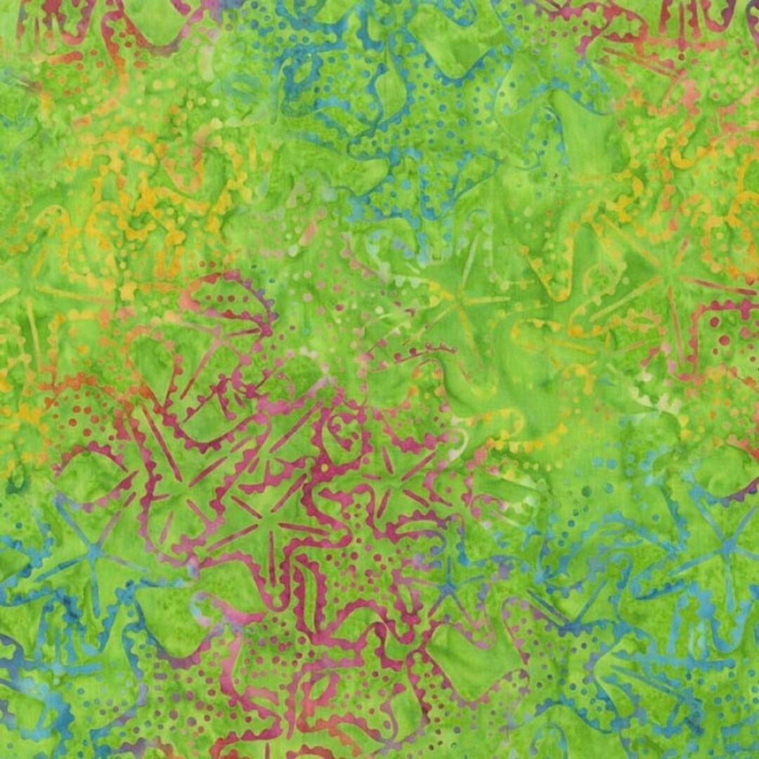 Michael Miller Batik Starfish Calypso BT7777-CALY-D - Etsy