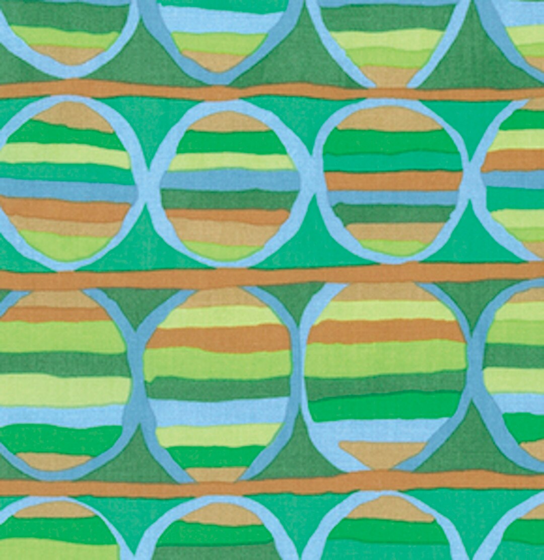 Rowan Fabric Kaffe Fassett Brandon Mably Collection PWBM055.GREEN - Etsy