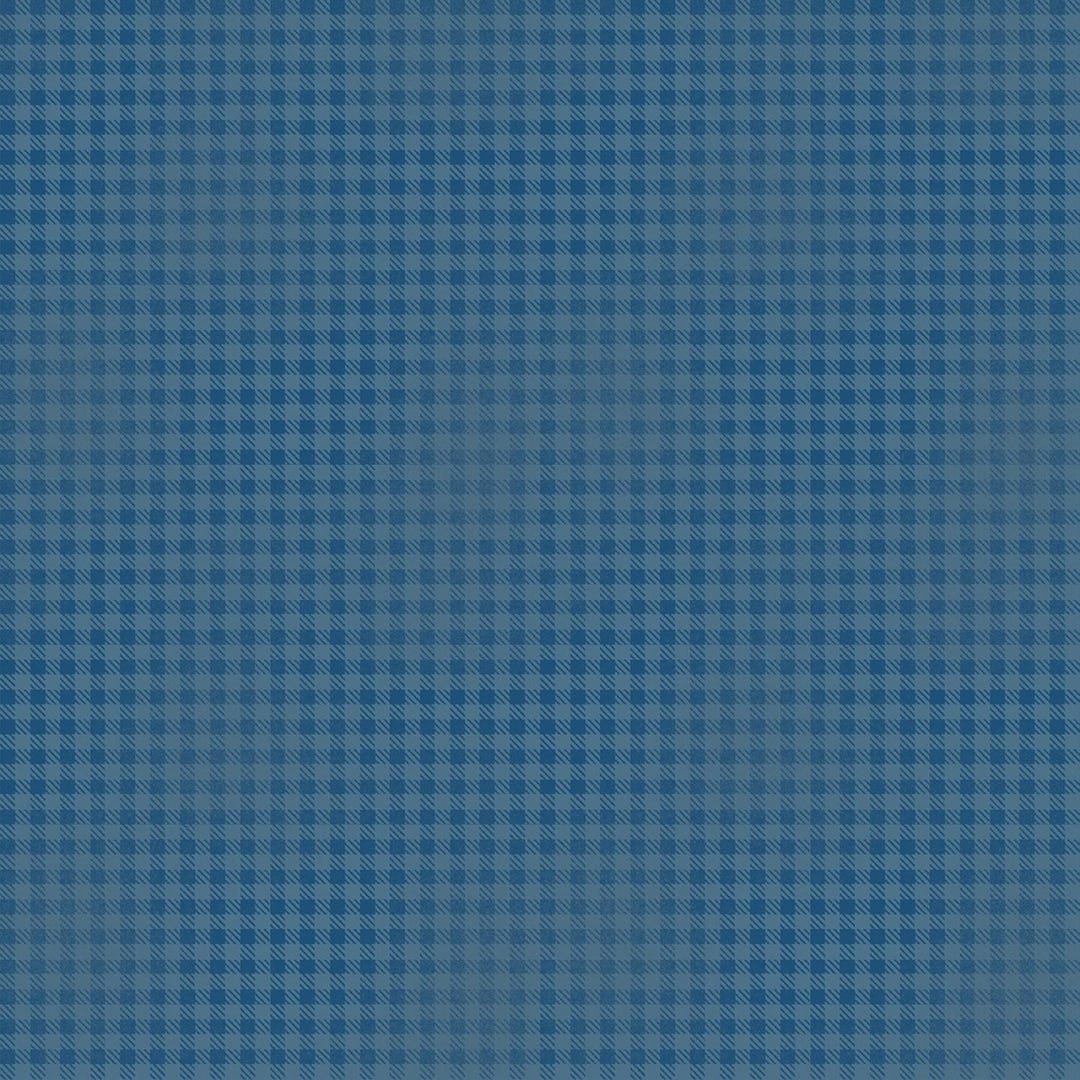 Benartex Heartland Wool Check Blue BEN110824 9614B-54 - Etsy