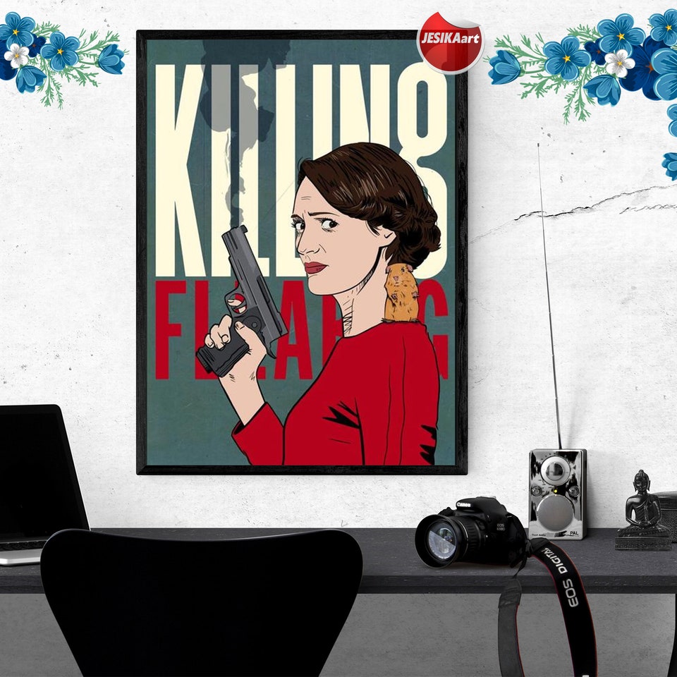 FleaBag Print - Killing Flead Bag Art Print - TV Shows Poster sold by ...