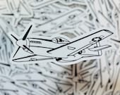 P-51 Mustang Fighter Sticker - Etsy