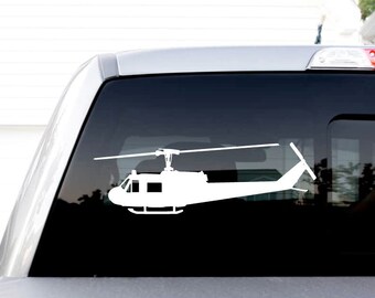 UH-1 Huey Army Helicopter Vinyl Decal - Etsy