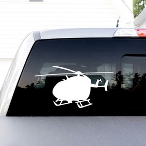 LUH-72 Lakota / Eurocopter EC145 Helicopter 3/4 Side View Vinyl Decal ...