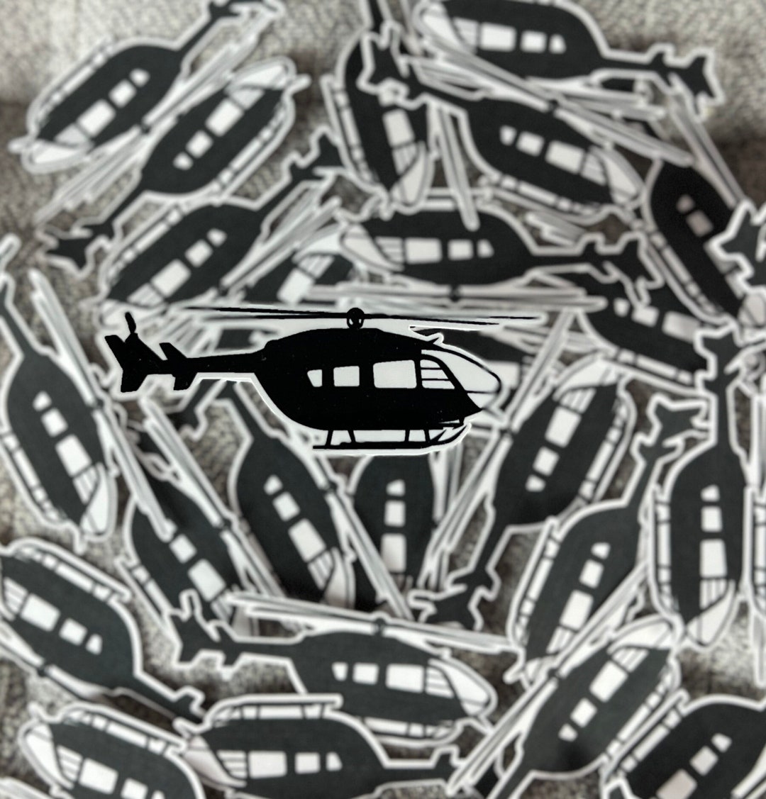 LUH-72 Lakota / Eurocopter EC145 Helicopter Side View Vinyl Sticker - Etsy