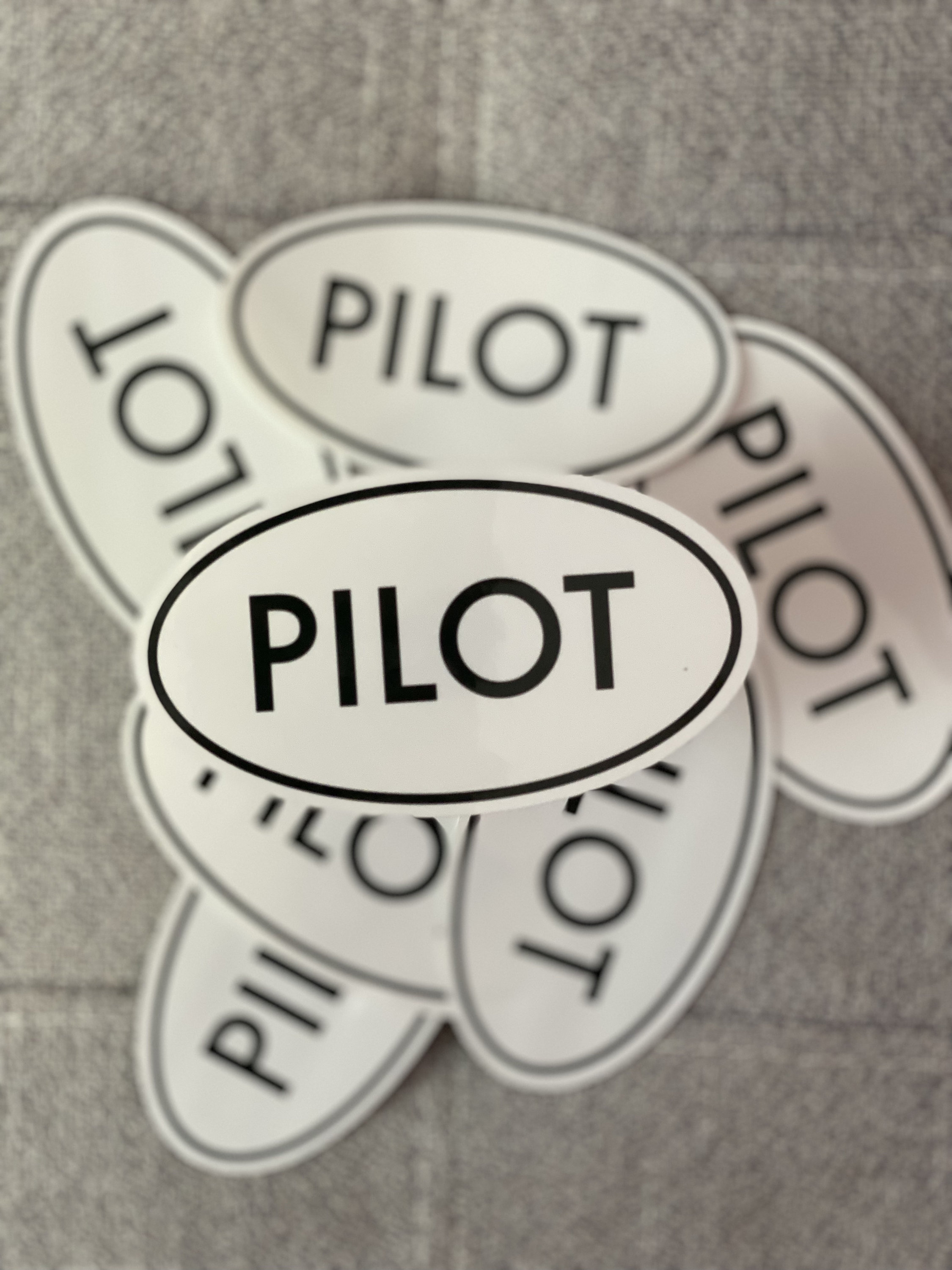 Pilot Sticker - Etsy