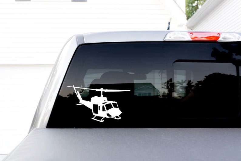 UH-1 Huey Army Helicopter Vinyl Decal - Etsy
