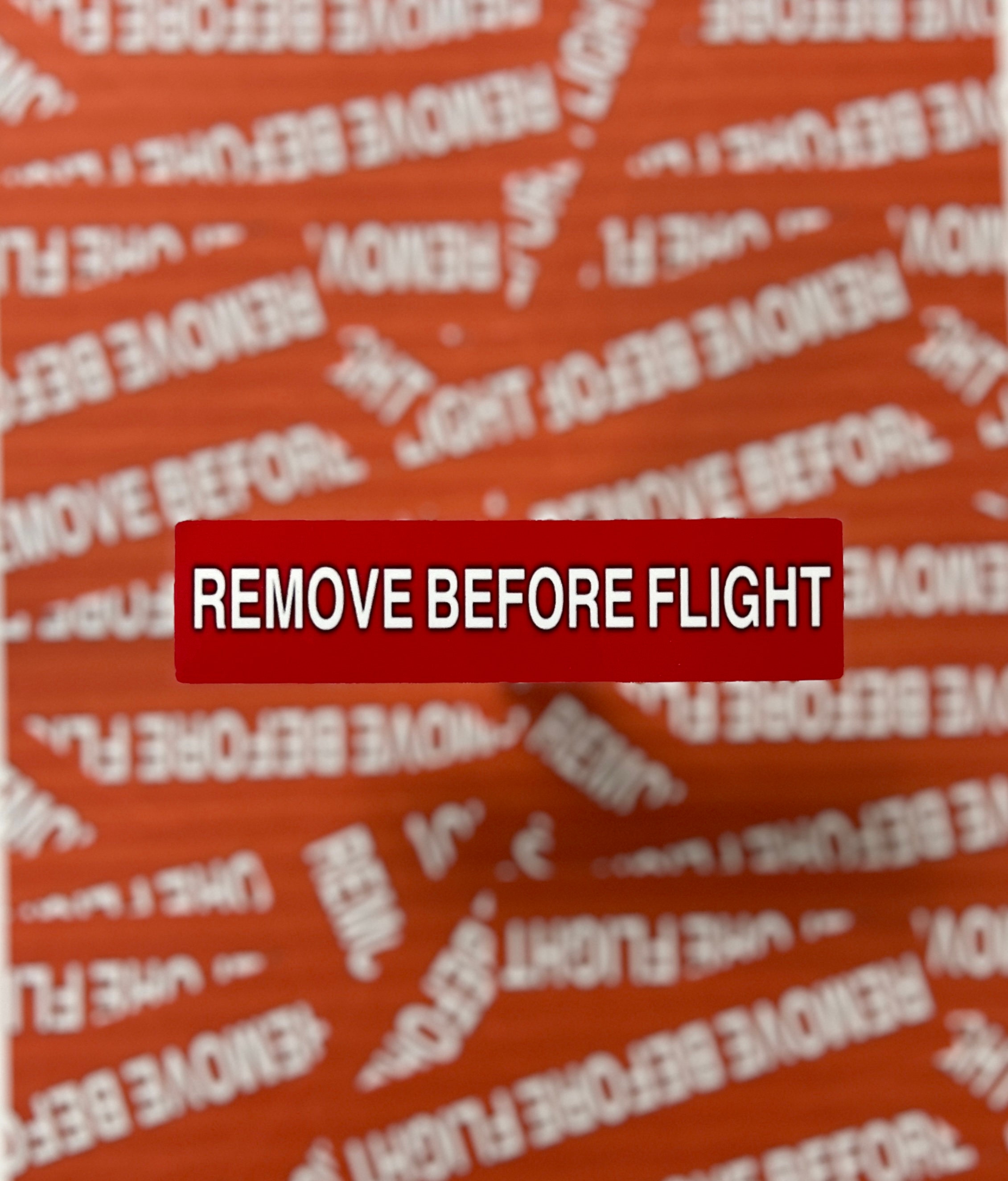 Remove Before Flight Sticker - Etsy